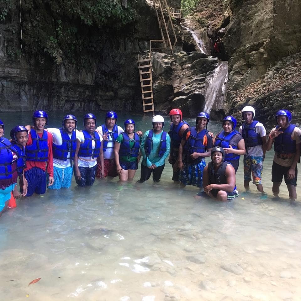 Como llegar a Los 27 charcos río damajagua