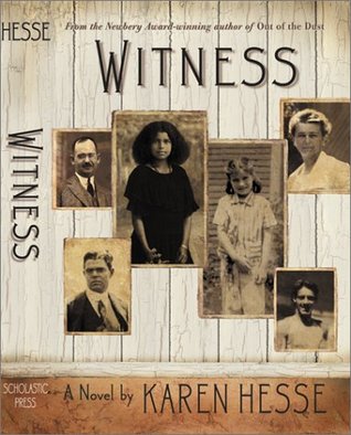 Read All The Things!: Review: Witness – Karen Hesse