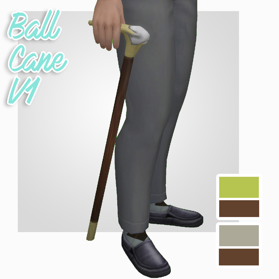 TS4: Walking Canes / Sticks | History Lover's Sims Blog