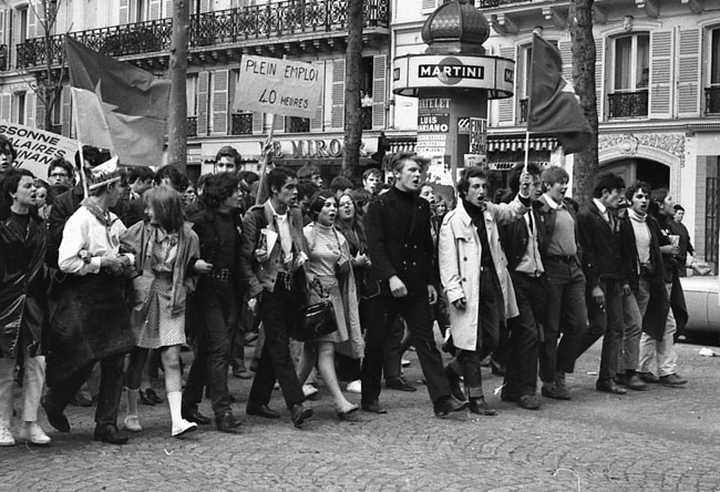 ON THE ROAD Archives: 1st of May 1968. Paris.