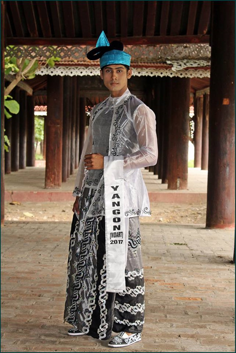 Grand Boyzone: Mister of Myanmar 2017 :National Costume