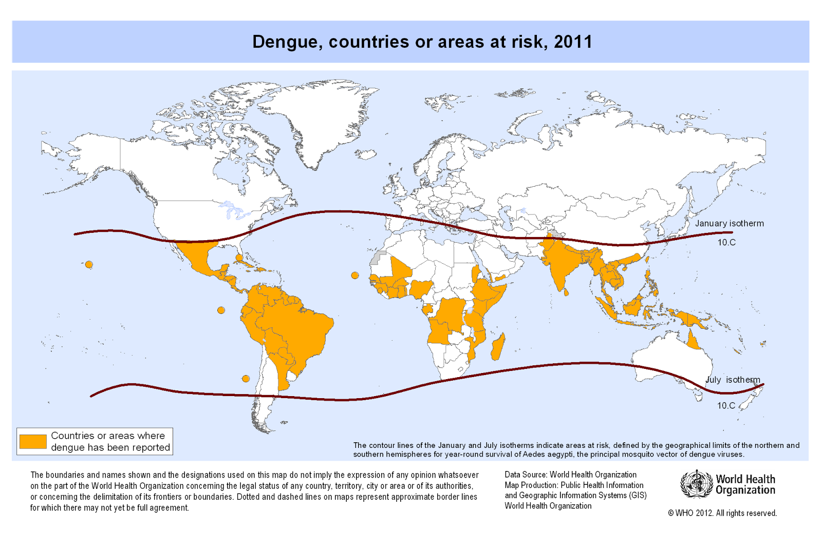 Ciberpensadores: Dengue en el mundo