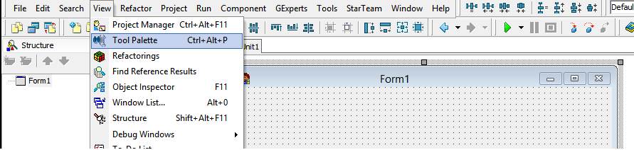 Dicas Delphi: Primeiro Programa com Delphi