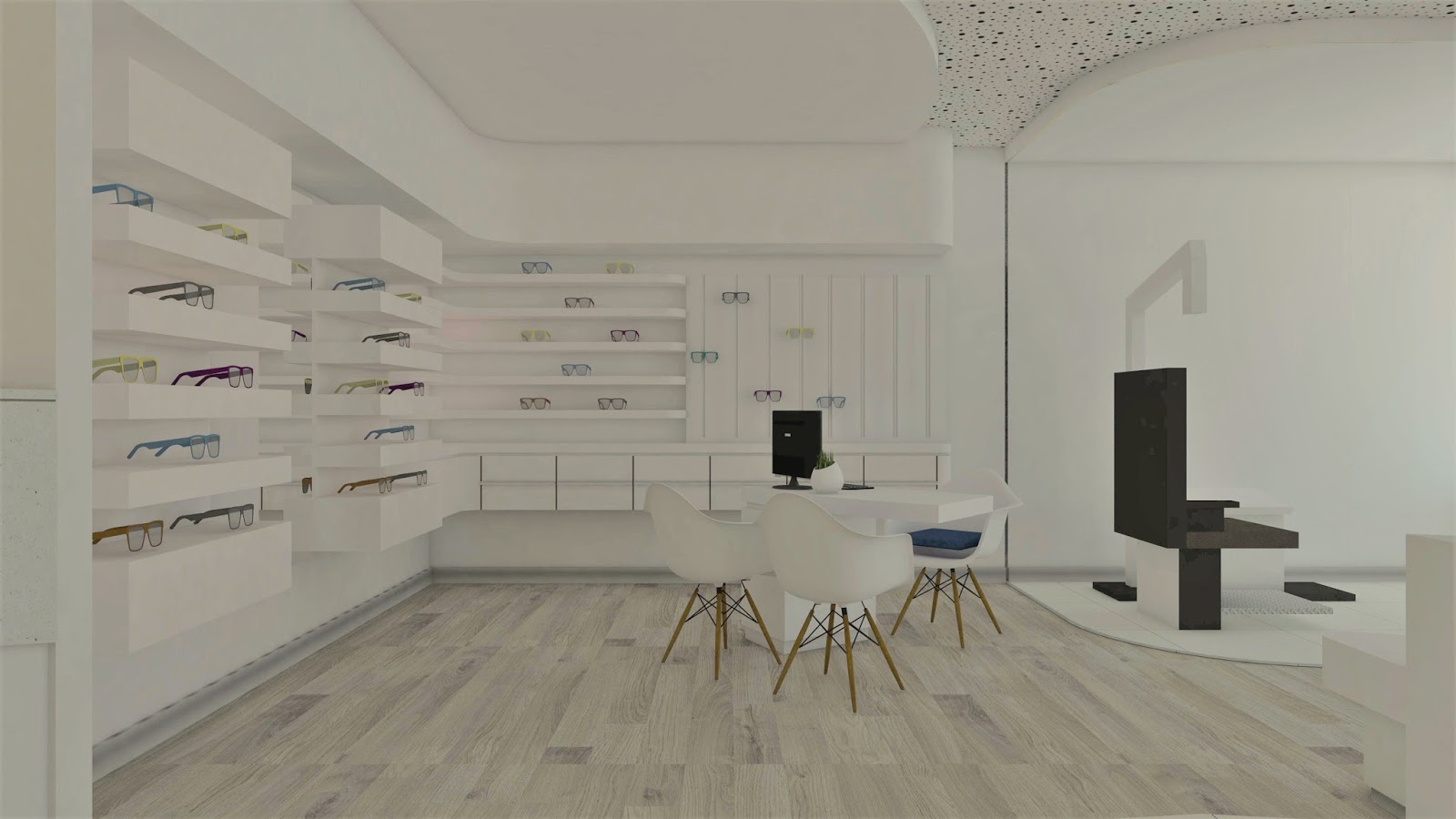 Diseño Comercial de Centro Óptico + Visión Care - Zeiss Perú.