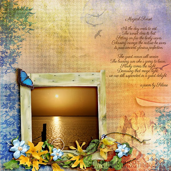 Skrap That!: Summer Sunset Layouts
