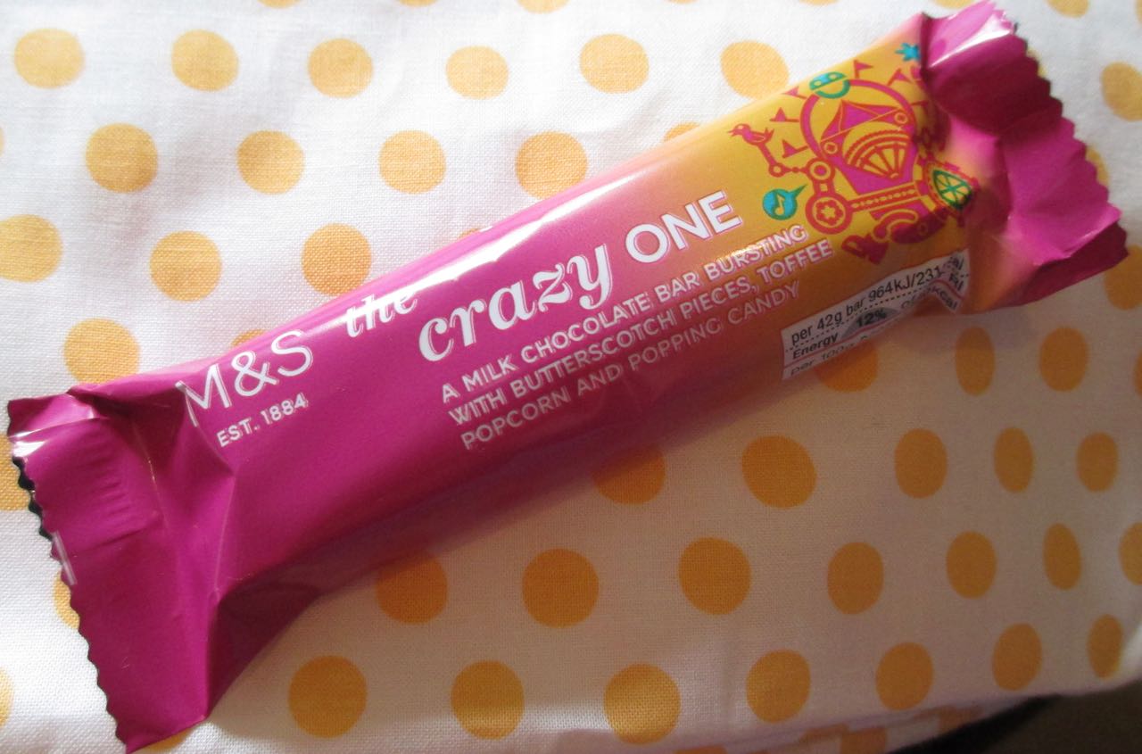 FOODSTUFF FINDS: The Crazy One [Chocolate Bar] (@MarksAndSpencer) [By ...