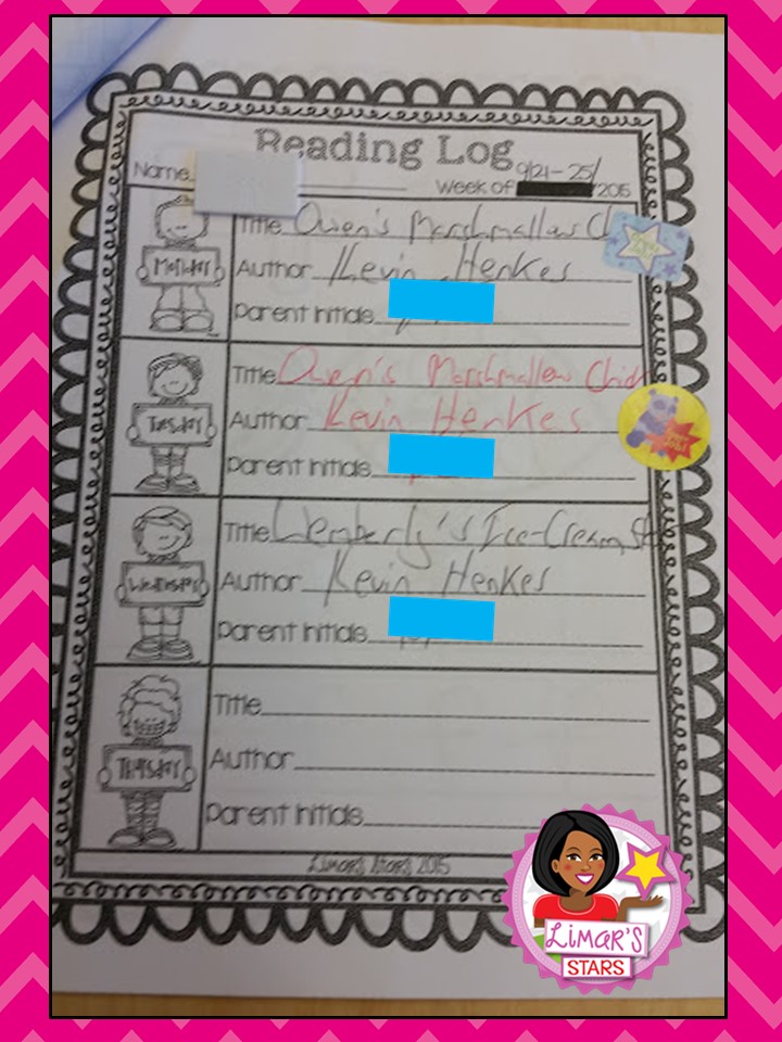 Homework & Communication Folder | Mrs. Limar's Stars!