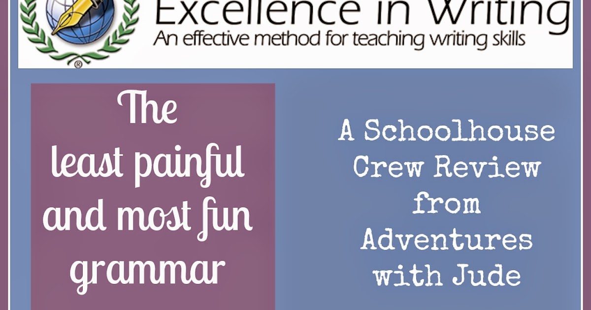 Adventures with Jude: Institute for Excellence in Writing: Fix It ...