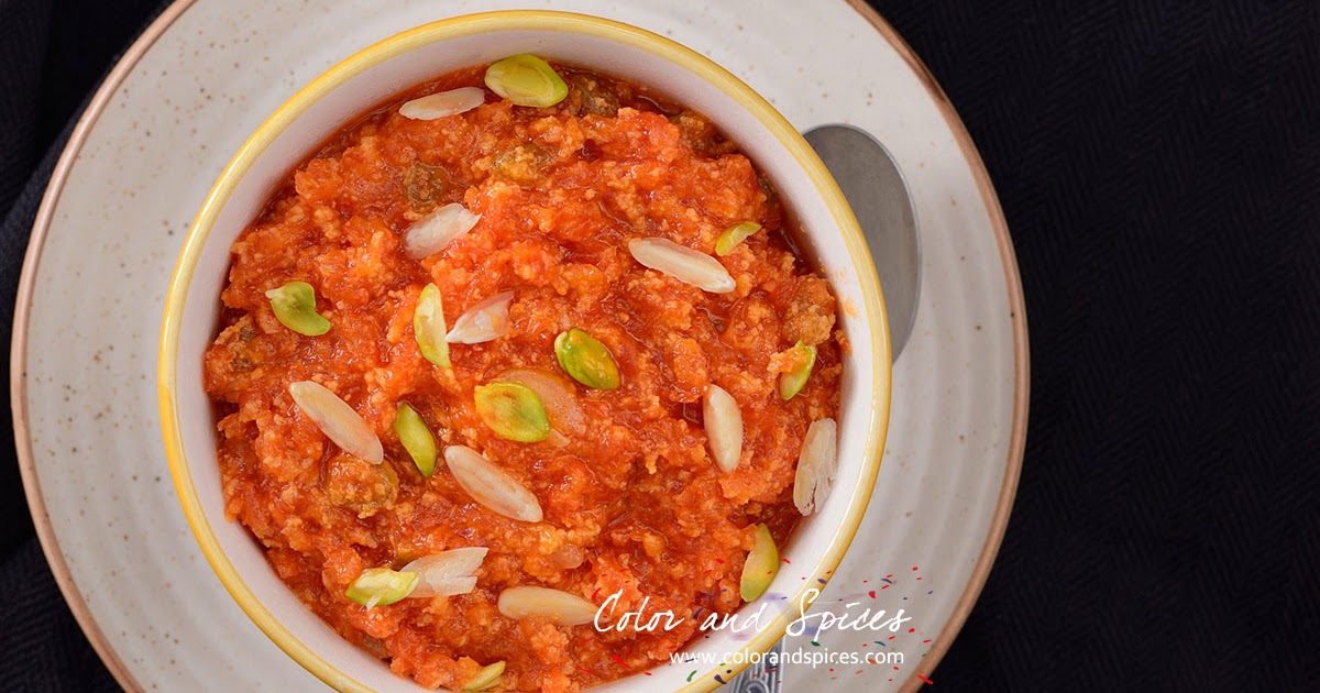 Color and Spices: Gajar halwa...