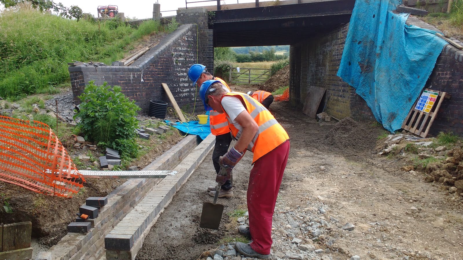 GWSR Estates Management — Drainage: Stanton concrete stomp - a new craze