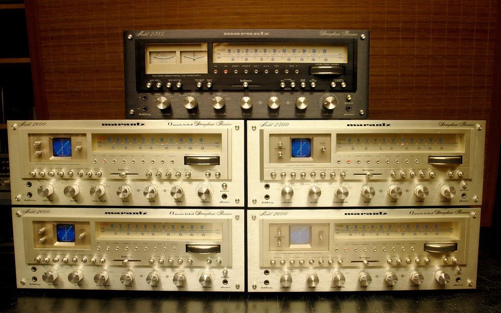 Golden Age Of Audio: MARANTZ 2600 + 2500 2385 Receiver