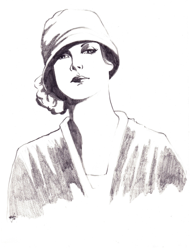 Vintage Pencil Drawings | Flaming Ichijiku