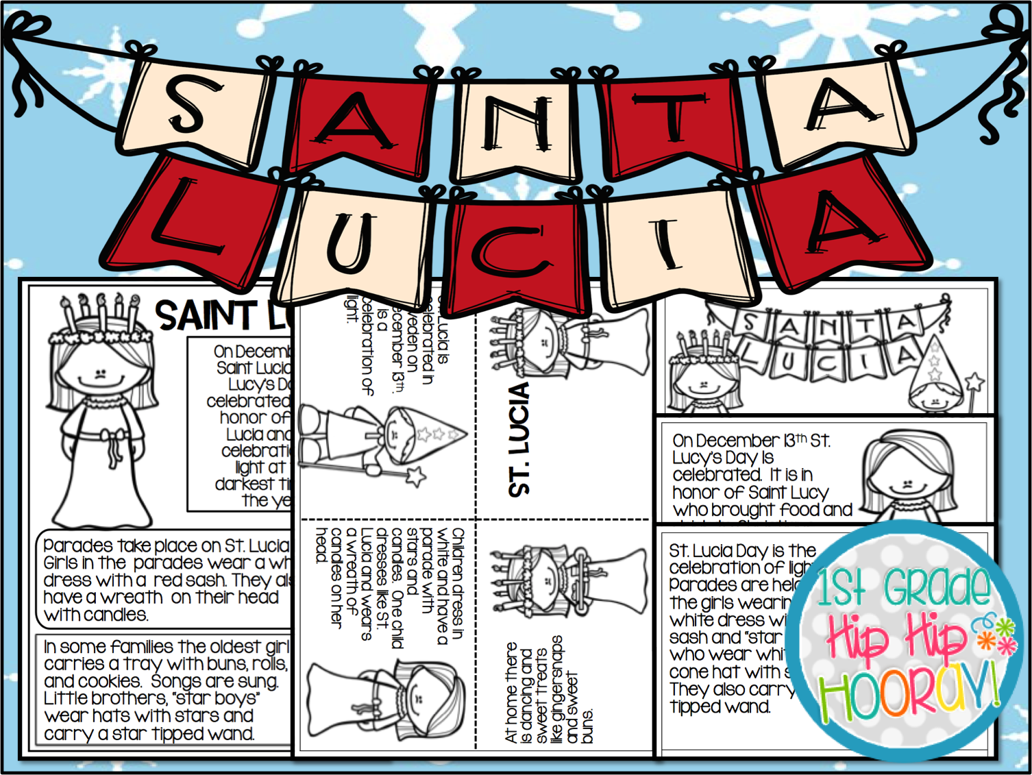1st Grade Hip Hip Hooray!: December 13th ... St. Lucia Day!