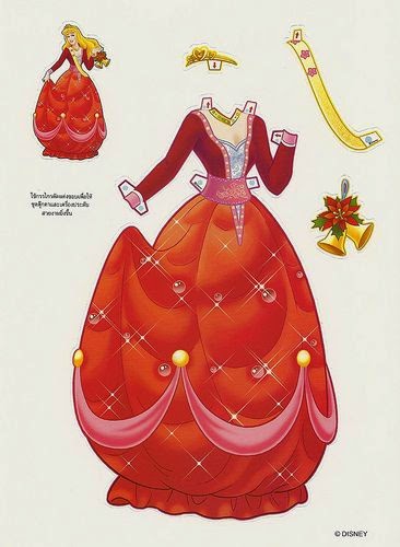 Disney Movie Princesses: Princess Paper Dolls!