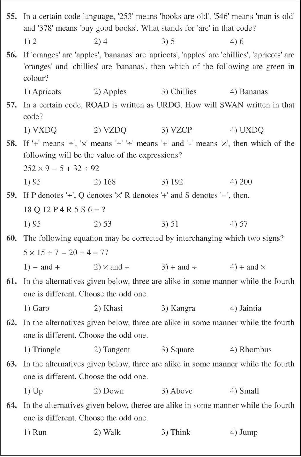 RRB JE PREVIOUS SOLVED QUESTION PAPER | RRB JUNIOR ENGINEER QUESTION PAPERS