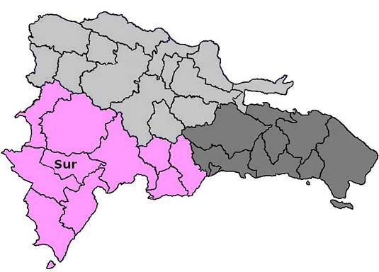 Regiones Naturales De La República Dominicana