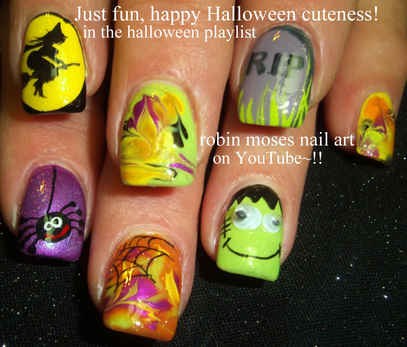 Nail Art by Robin Moses: "scary nails" "gore nails" "horror nails ...