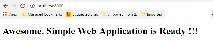 Create a web application in 5 minutes using Spring Boot and Maven