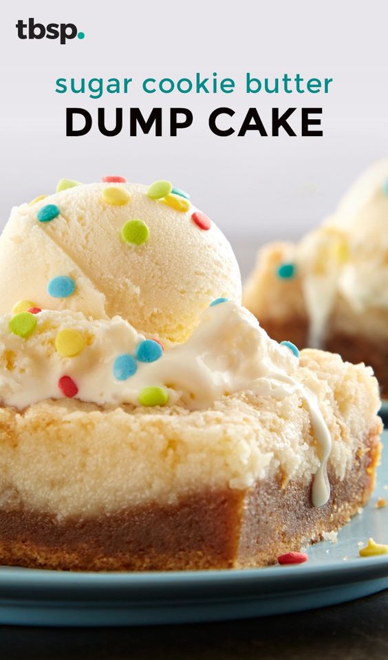 Sugar Cookie Butter Dump Cake - PodPoint