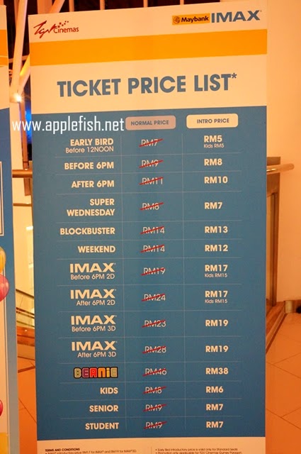 月光下のApplefish: TGV Cinemas: Opens in Gurney Paragon with Penang's First ...