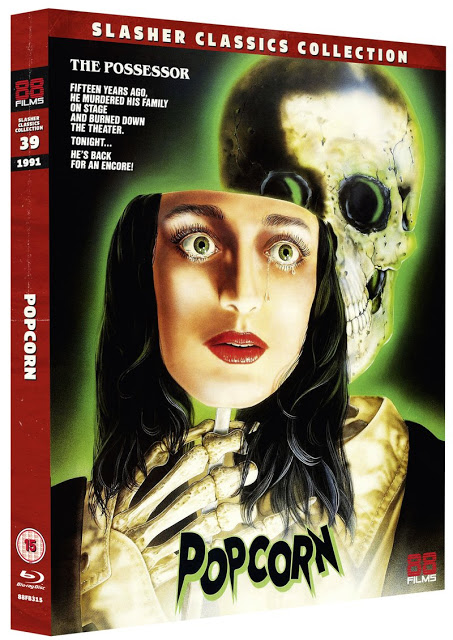 MCBASTARD'S MAUSOLEUM: POPCORN (1991) (88 Films Blu-ray Review)