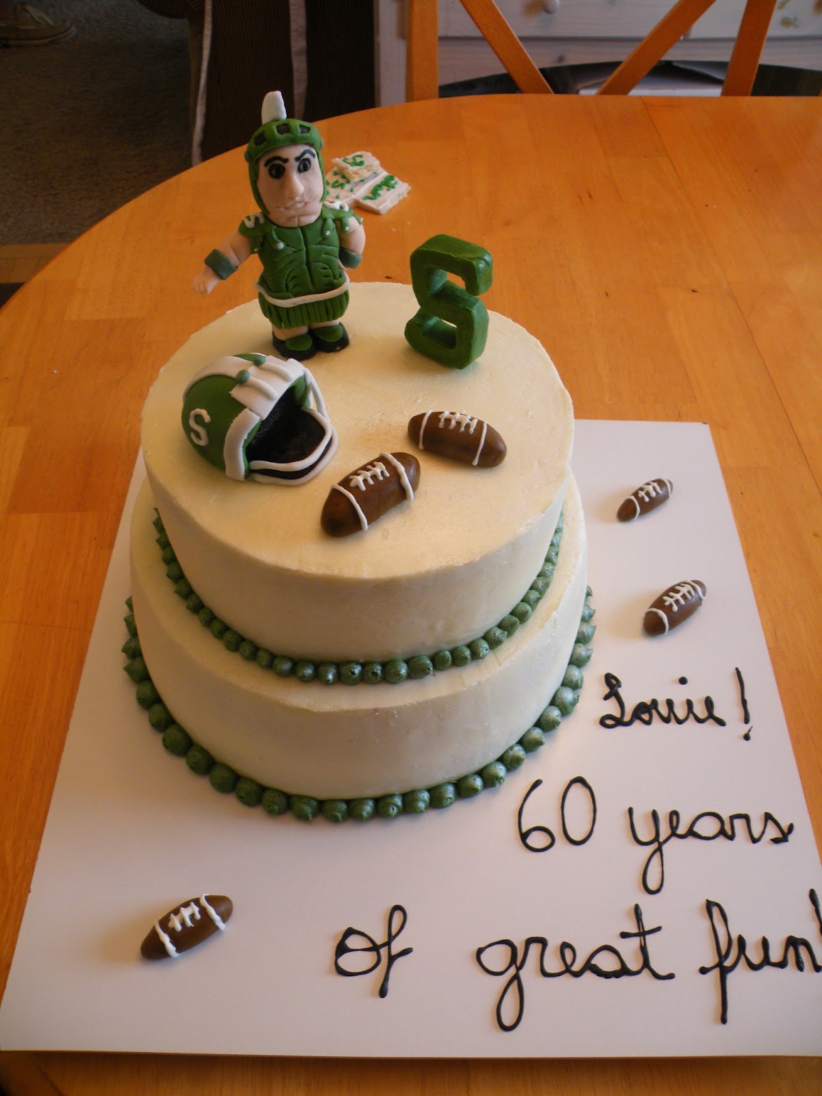 Dolce: MSU Sparty Cake