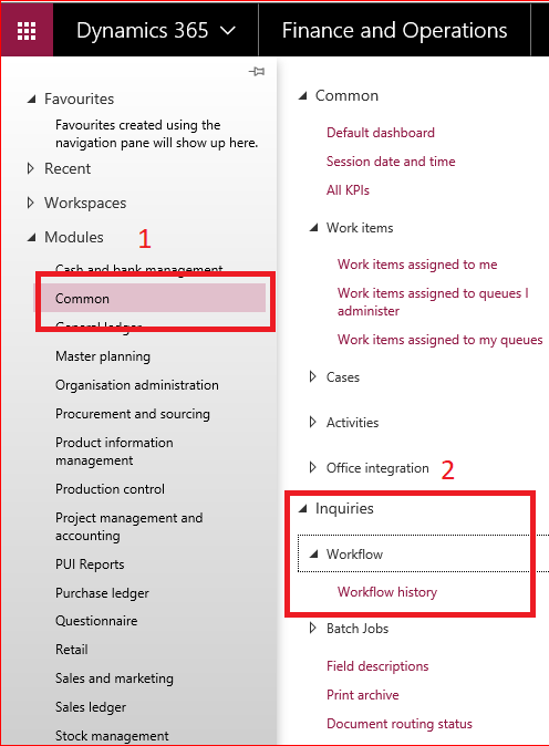 Purchase order workflow PO Creator - Workflow Part 2 - Dynamics 365