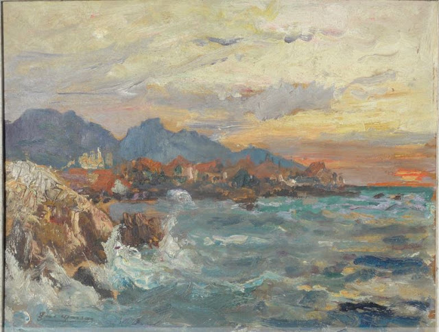 historic-marine-france: MARSAC Paul Alphonse né en 1865 peintre ...