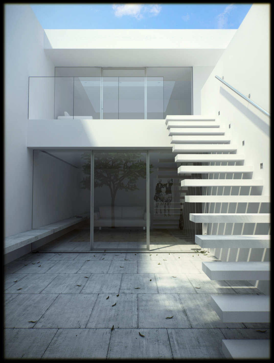 Medve's architectural & 3D visualization portfolio: Tetsuka House - 3d ...