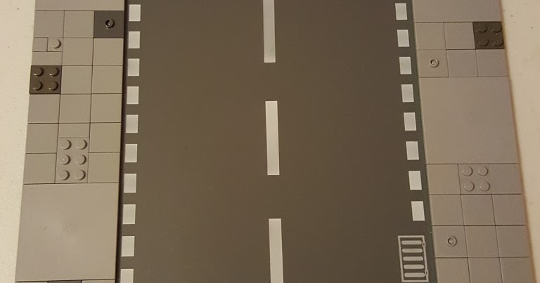 Matt's Lego fun: How I cover my sidewalks on Lego road plates