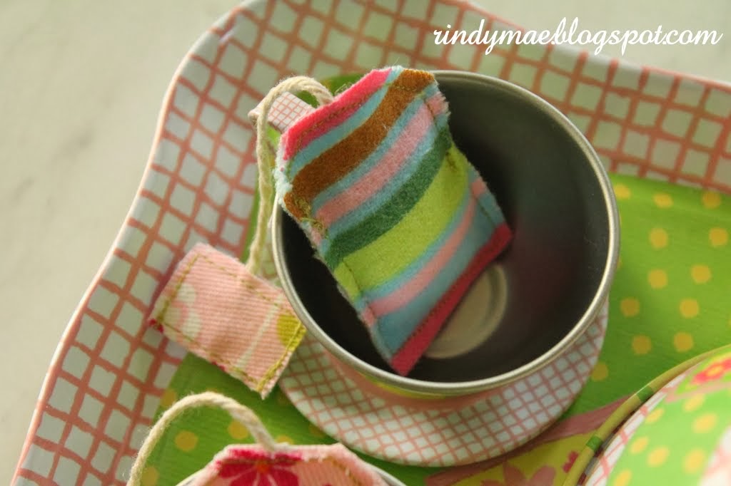 Rindy Mae: Fabric Tea Bags