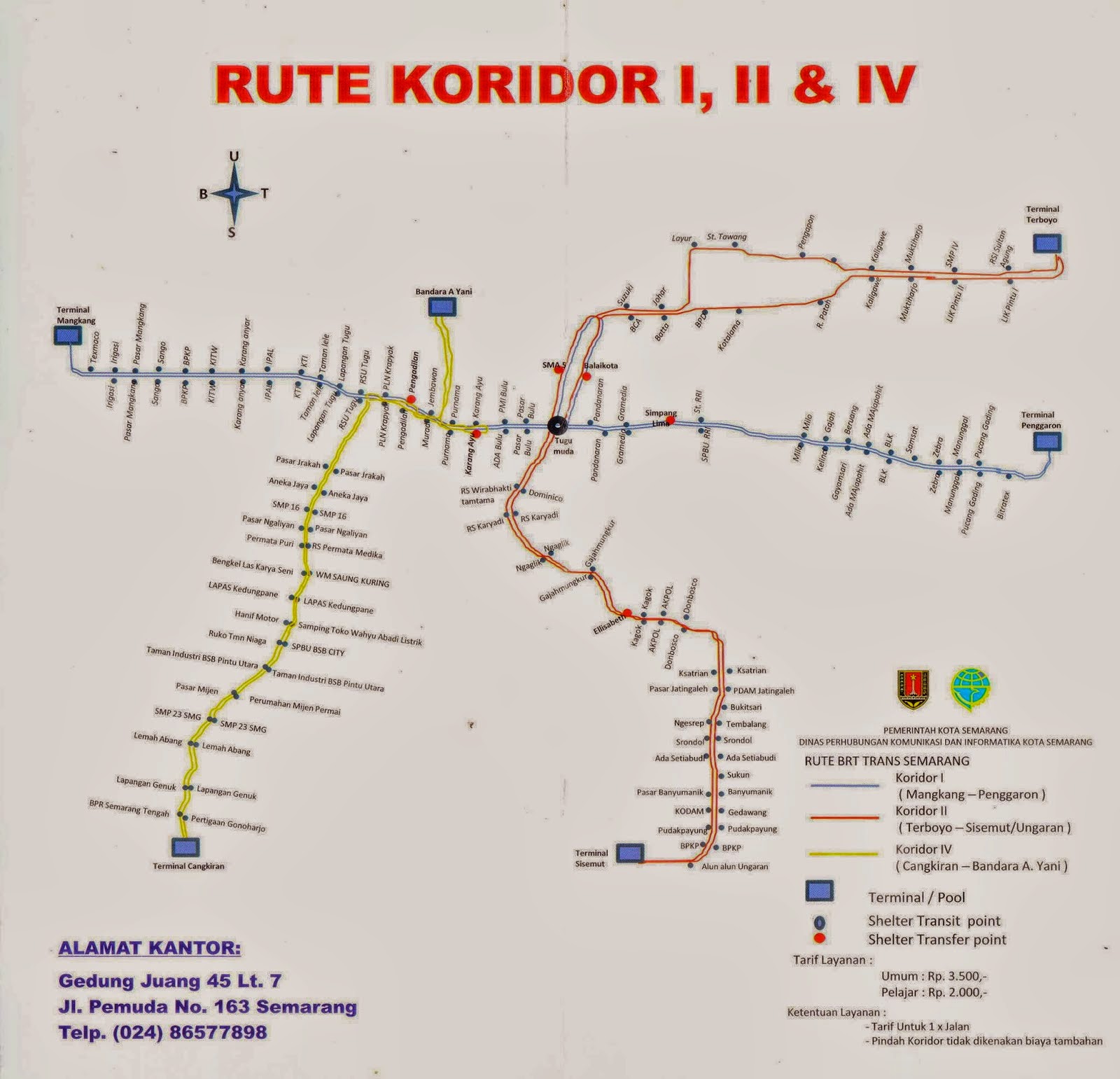 Informasi BRT Trans Semarang - Nyemarang