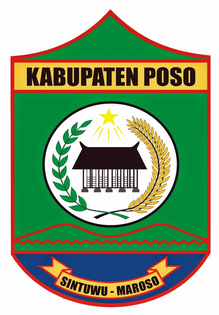 Logo Kabupaten / Kota: Logo Kabupaten Poso, Sulawesi Tengah