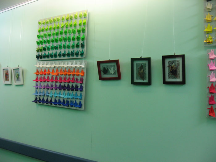 Fold with Love - 1000 paper cranes: Origami Panels