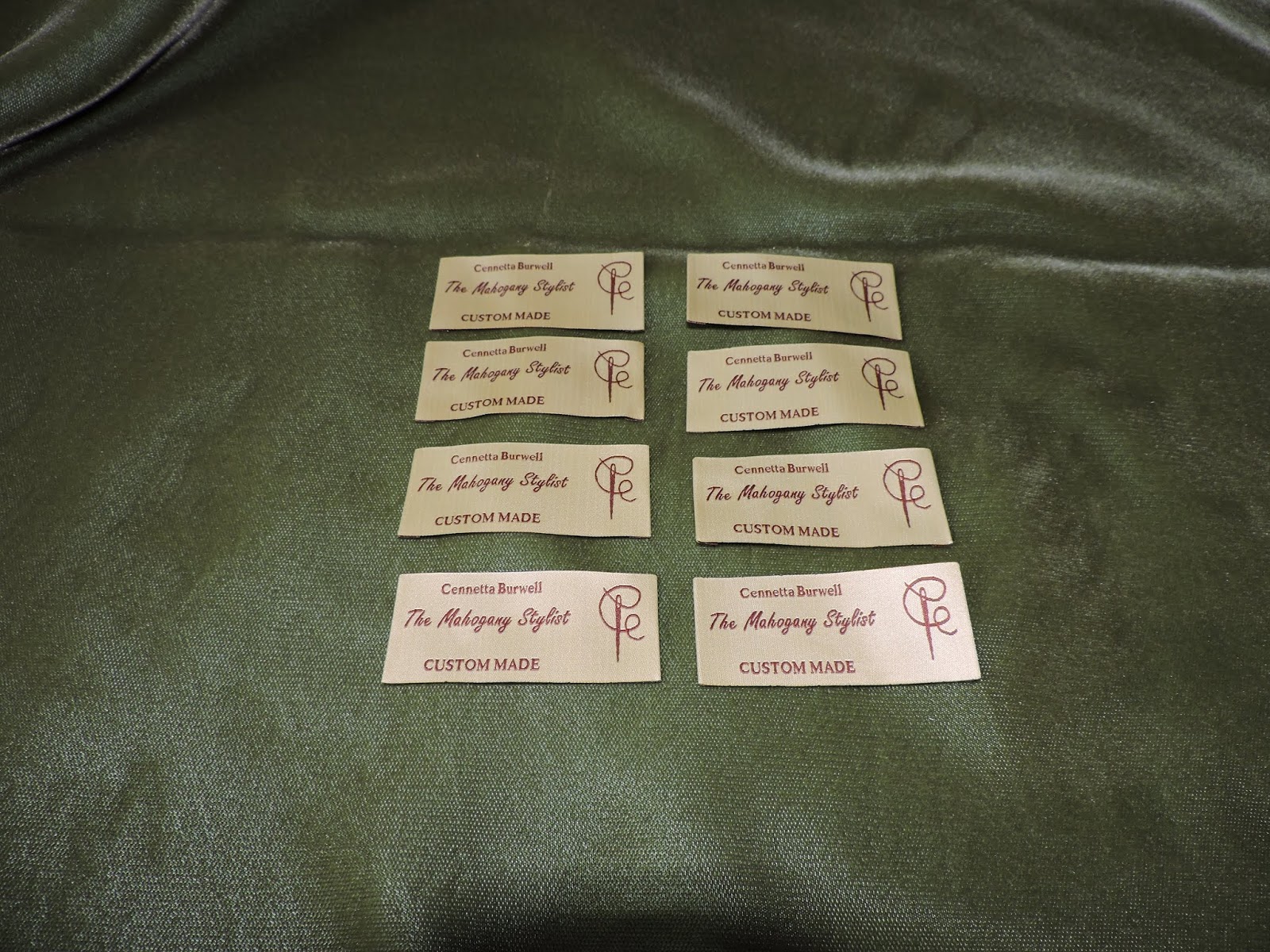 The Mahogany Stylist: Custom Clothing Labels - Dutch Label Shop