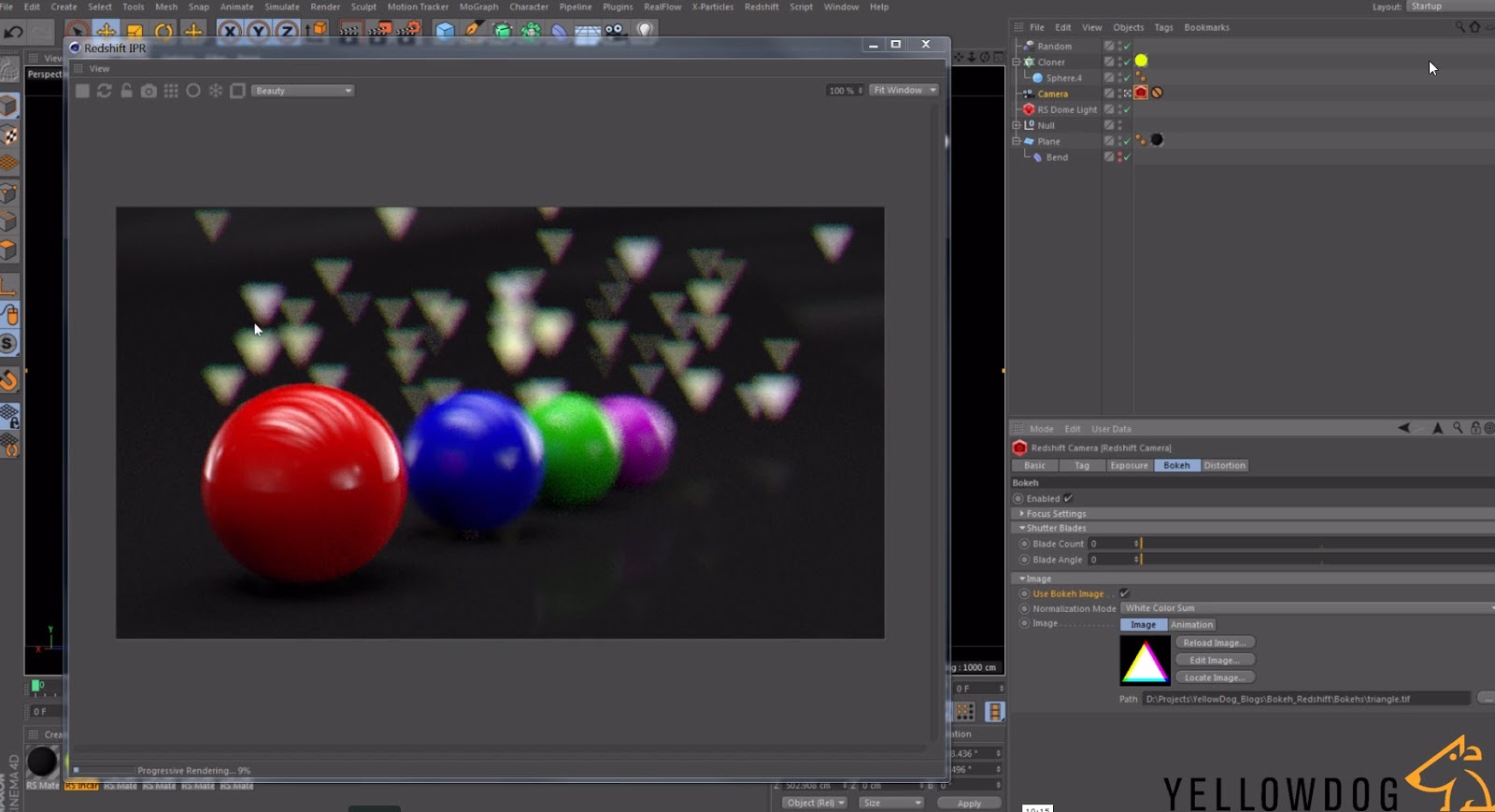 Create Custom Bokeh Images for Redshift with After Effects