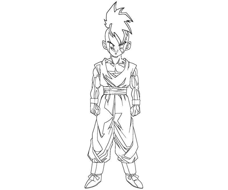 Uub 6 Coloring | Crafty Teenager