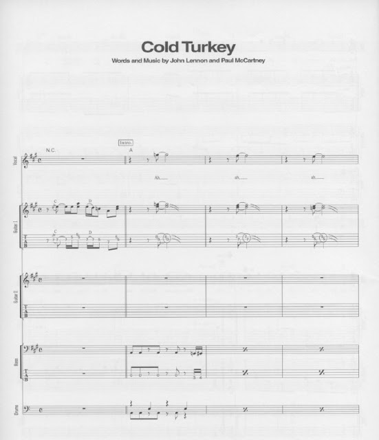 John Lennon - Cold Turkey | Partituras para Guitarra