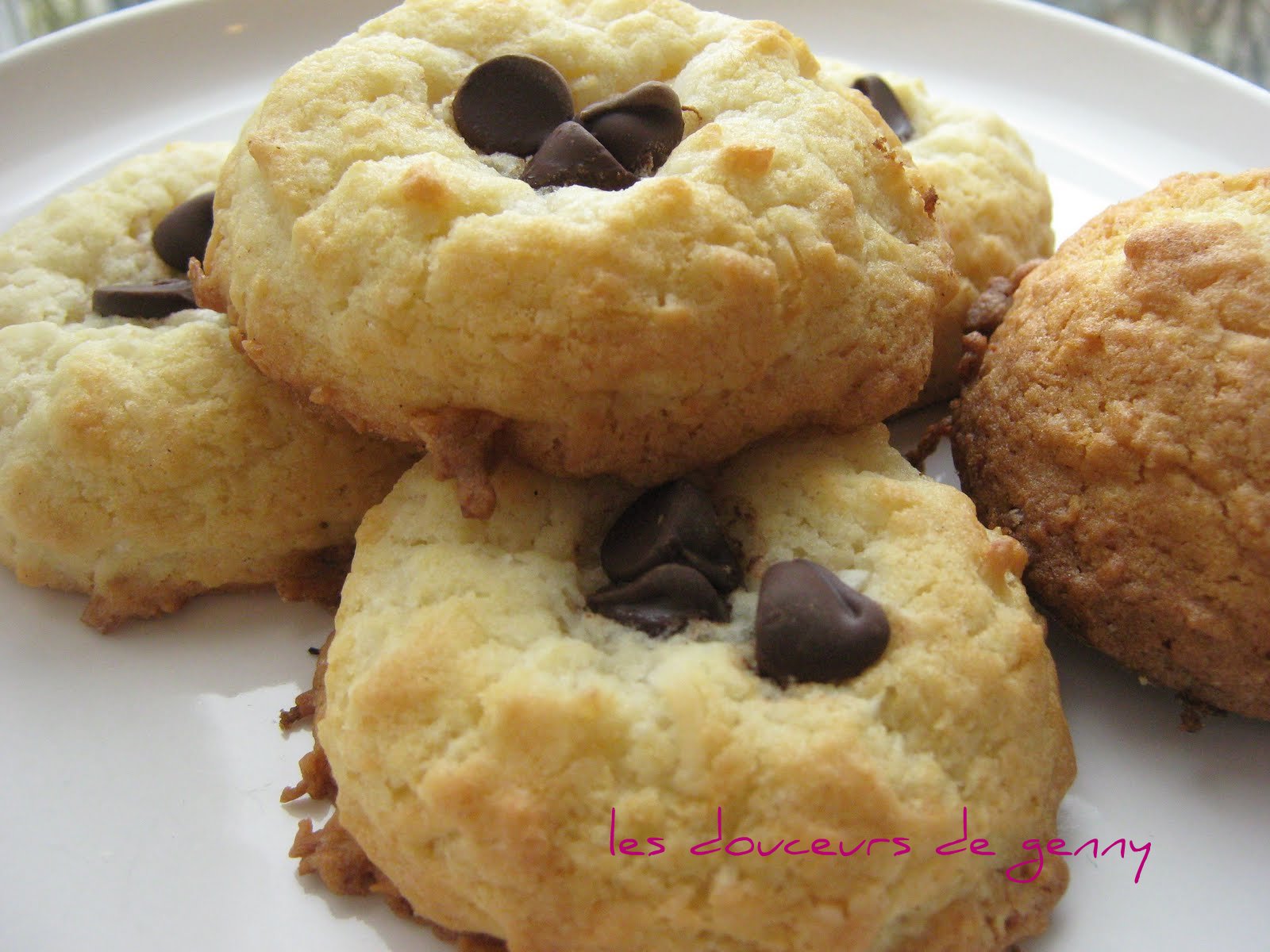 Les douceurs de genny: BISCUITS À LA NOIX DE COCO