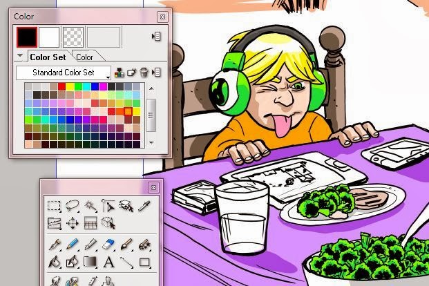 ghettoManga: REVEALED: The SECRET ORIGIN of BROCCOLI ROB!