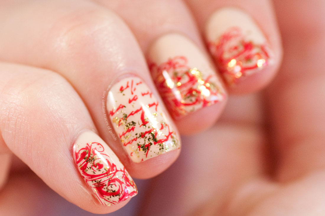 Work Appropriate Gel Nails with Bundle Monster Love at First Sight ...