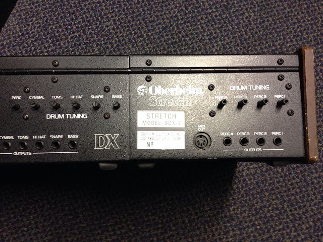MATRIXSYNTH: Vintage Oberheim DX Stretch Drum Machine