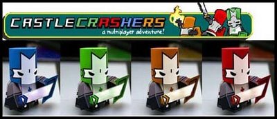 O TROLL DE ASGARD: Castle Crashers Papercraft