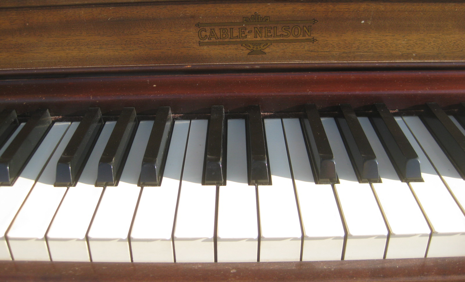 UHURU FURNITURE & COLLECTIBLES: SOLD - Cable-Nelson Spinet Piano - $425