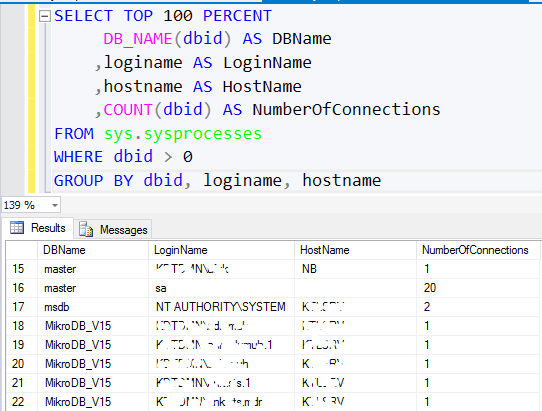 Orhan ÖCAL’ın Bloğu: MS SQL Server'da veritabanı bazında açık ve aktif ...