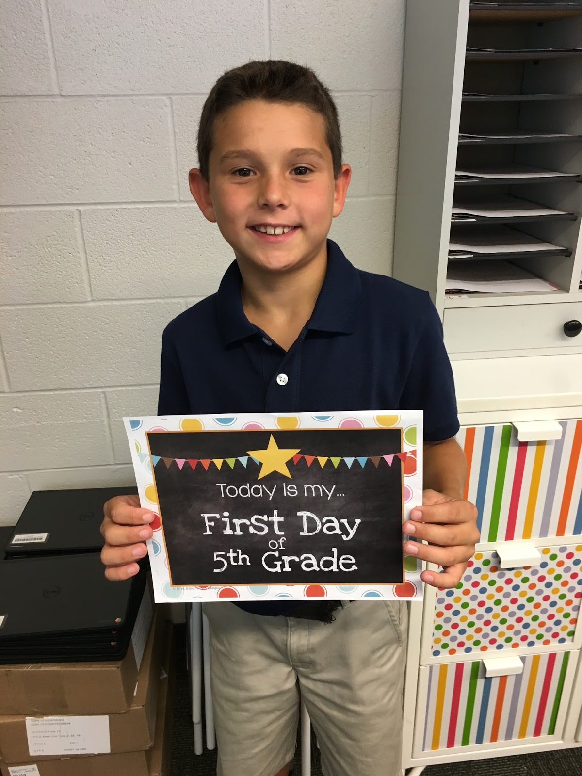 Mrs. Florey's Class Blog: First Day of 5th Grade!