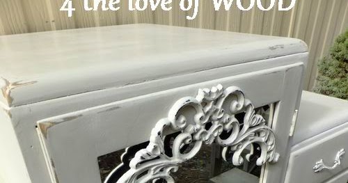 4 the love of wood: HOW I USED ANNIE SLOAN OLD WHITE - a cabinet rescue