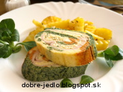 Dobré jedlo: Slaná farebná roláda - recepty na dobré jedlo