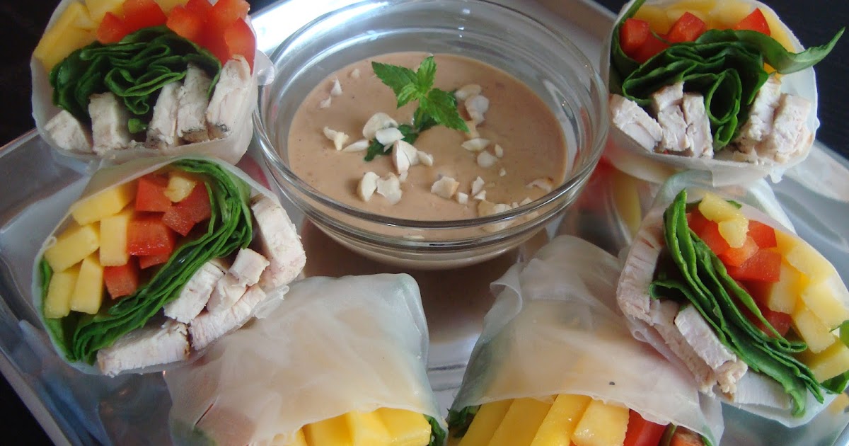 Pocketfuls: Colourful rice paper wraps with cashew-lime dipping sauce