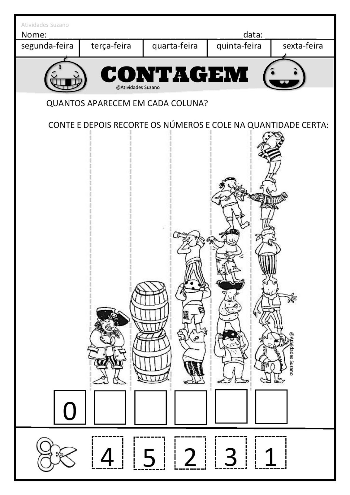 Matemática inicial contagem EM PDF